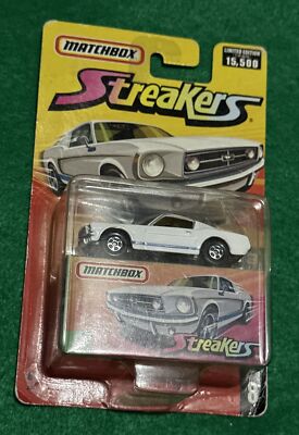 2005 Matchbox Streakers - 1965 Ford Mustang GT White #8 27084168228| eBay