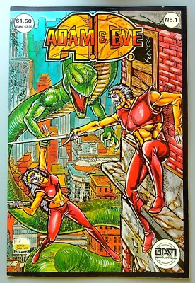 Adam & Eve A.D. #1 ~ BAM 1985 ~ Jerry Ordway cover VF | eBay