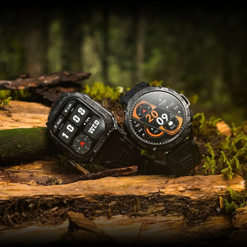 CARBINOX "BLAZE TYPE S " Tactical Military Smartwatch IP69K Black - NEW ...