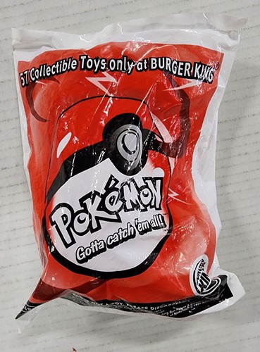 BURGER KING - POKÉMON POKEBALL SEALED PACKAGE | eBay