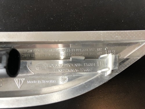 Porsche OEM Side Marker Light 99163115502 991 631 155 LH | eBay