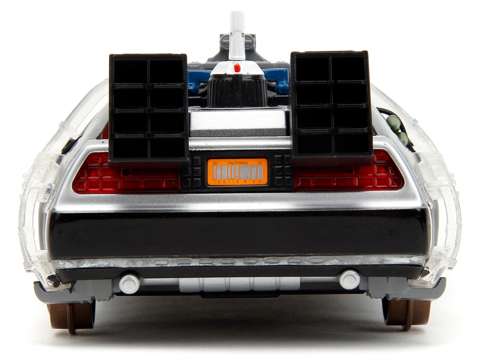 DELOREAN TIME MACHINE TRAIN VER. W/LIGHTS BACK TO THE FUTURE 3 1/24 ...