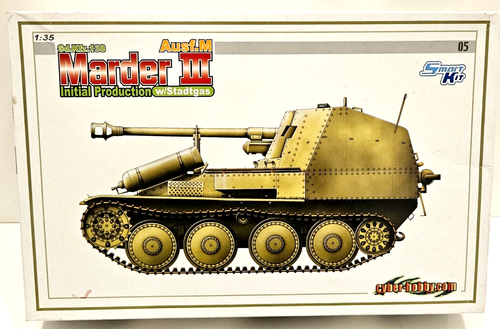 1/35 CYBER HOBBY/ DRAGON MARDER III INITIAL AUSF. M W/ STADTGAS #6468 ...