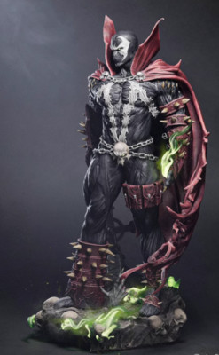 Anime Spawn 1/8 1/6 Figure Unpainted GK Model 3D Print Blank Resin Kit ...