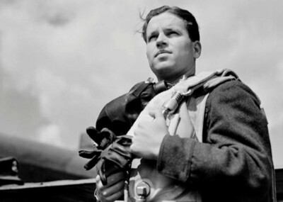 RAF Lancaster Pilot Guy Gibson VC Dambusters 617sq. WW2 WWII #102 4x6 ...