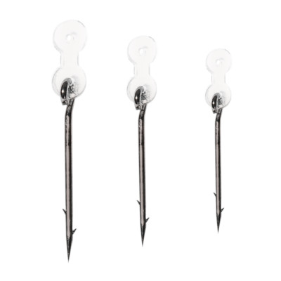 10x FEEDER COMPETITION BAIT SPIKE WITH SILICONE RING, KÖDER SPIKES FÜR ...