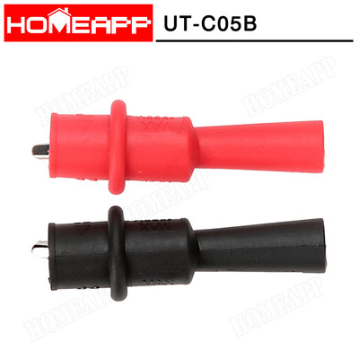 UNI-T Multimeter test lead Through hole probes Alligator clips UT-C05B ...