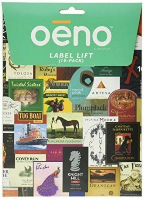 OENOPHILIA Wine Bottle Label Lift Laminate-10 sheets - 5"x6" - for sale ...