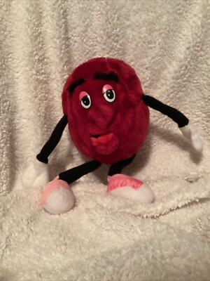 Vintage Ace Novelty California Raisin Plush Stuffed Animal Pink Shoes ...