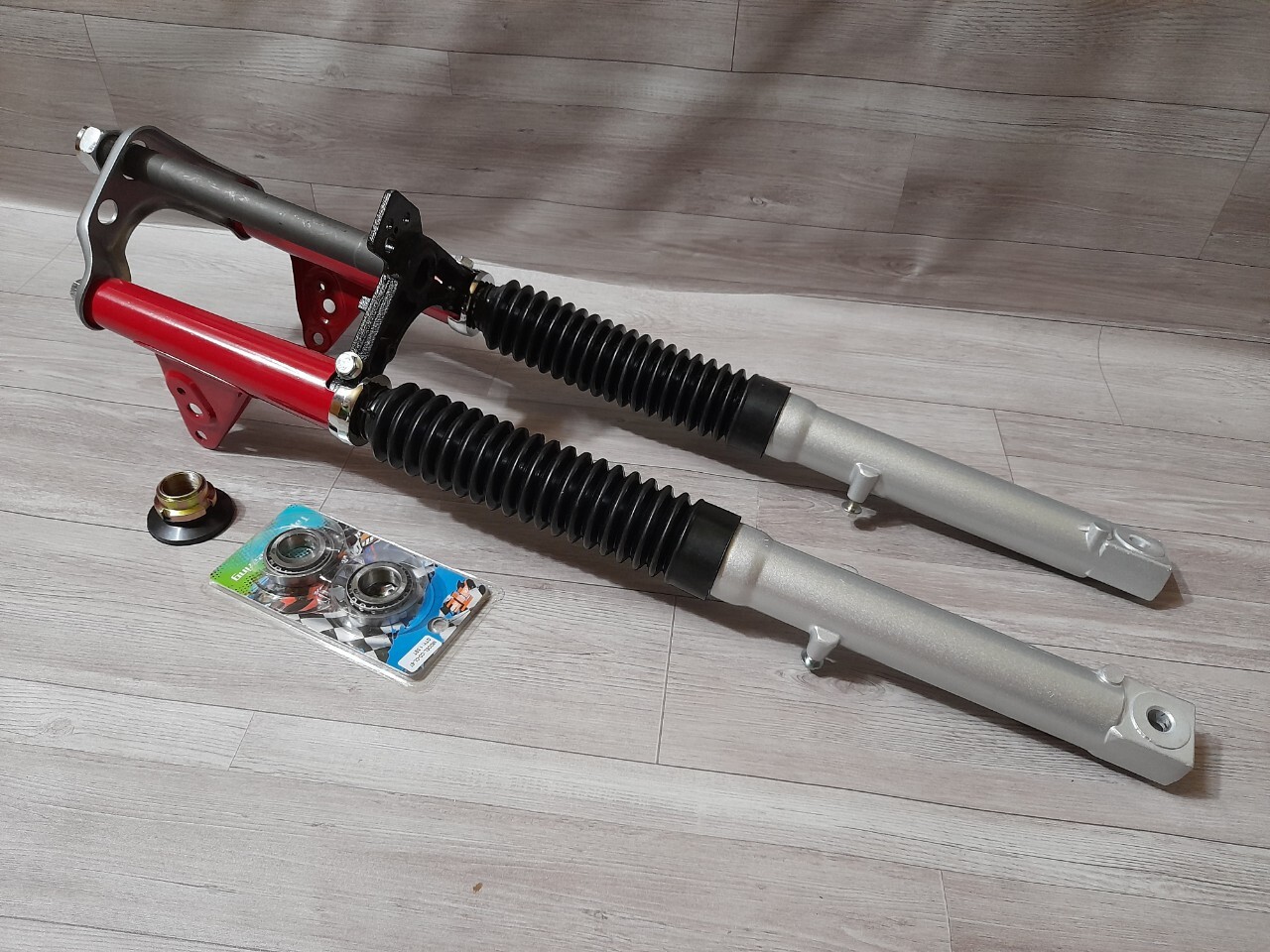 Honda CL50 CL70 Front Fork. CD50 SS50 CL90 Front Fork TripleTree Complt ...