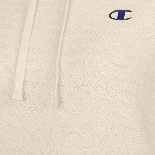 Champion Ladies' Fleece Lined Herringbone Hoodie Cream L XXL NWT | eBay