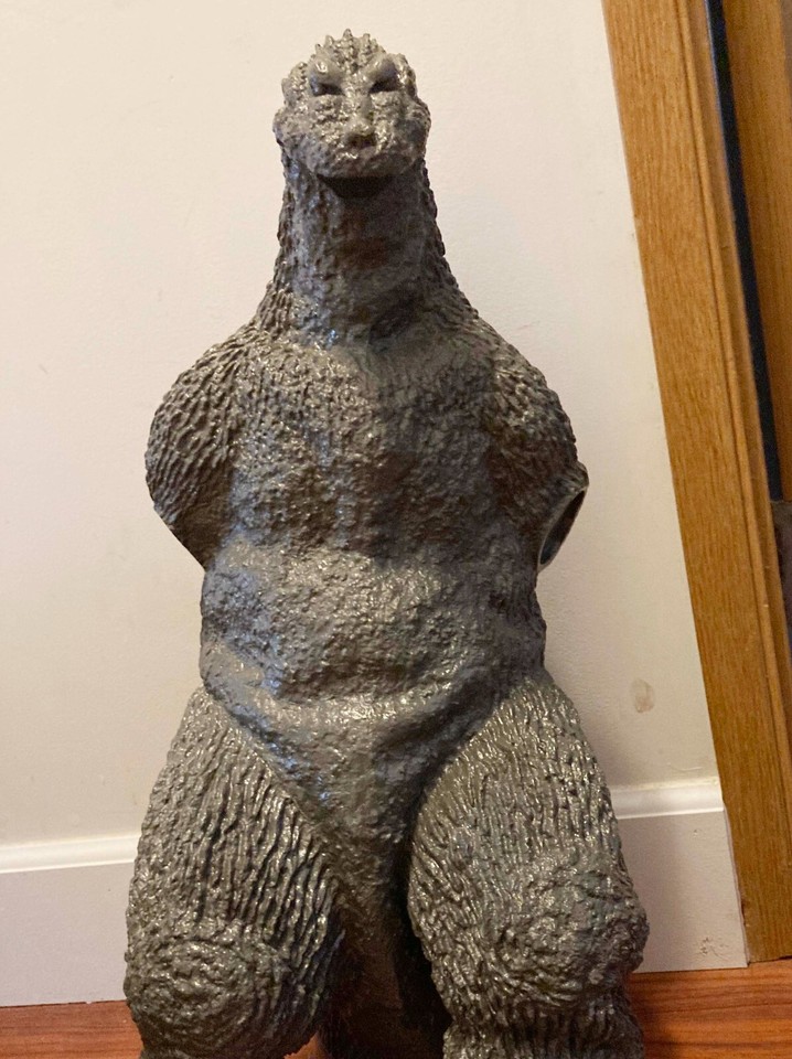 Rare Kaiyodo 1954 Gigantic Godzilla Vinyl model kit 22"H. US Seller ...