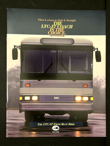 Blue Bird LTC-37 - Bus Sales Brochure & Specifications 1999 | eBay