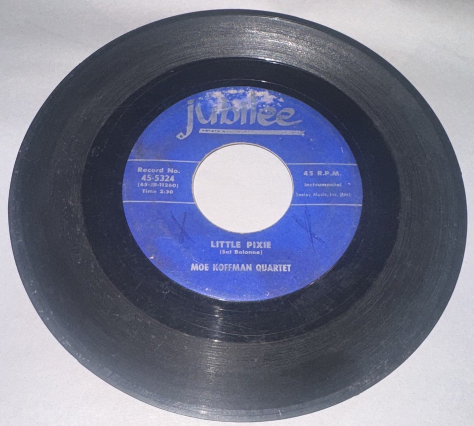R&B Rocker Inst. 45 - Moe Koffman Quartet - Koko-Mamey - Jubilee - VG ...