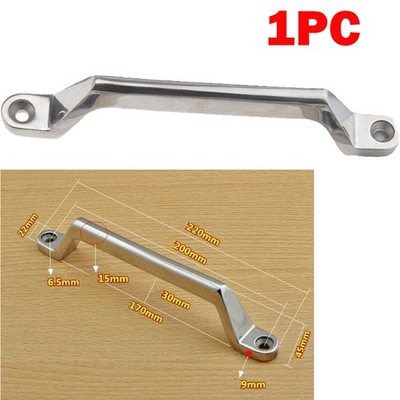 200mm Grab Handle Rail Grab 304 Steel Shower Grab Bar Door Handle UK ...