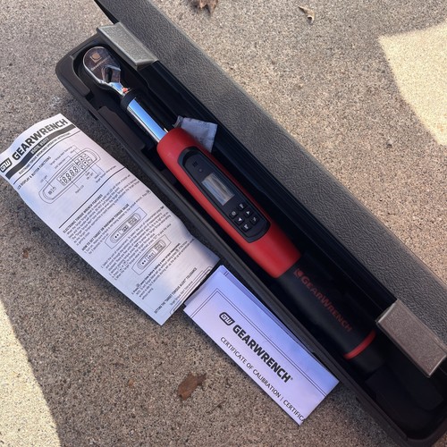 Gearwrench 85076 3/8" Drive Electronic Torque Wrench 7.4 - 99.6 Feet | eBay