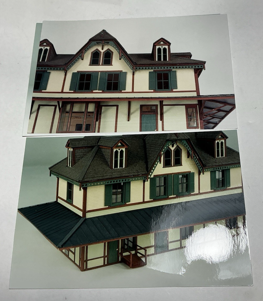 Precision Lasercraft HO Scale Fanwood Station Laser-Cut Wood Building ...