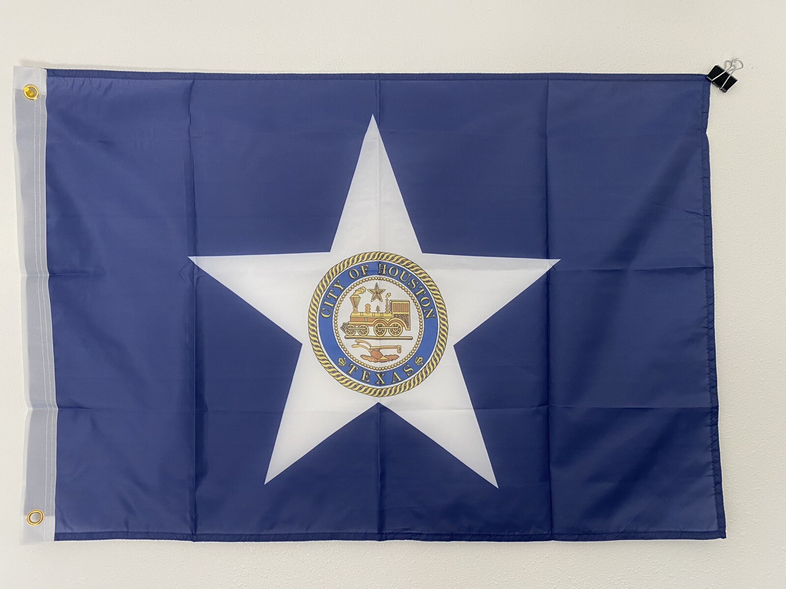 2 x 3 Ft 2' x 3' City of Houston Flag Super Polyester Banner Z18 | eBay