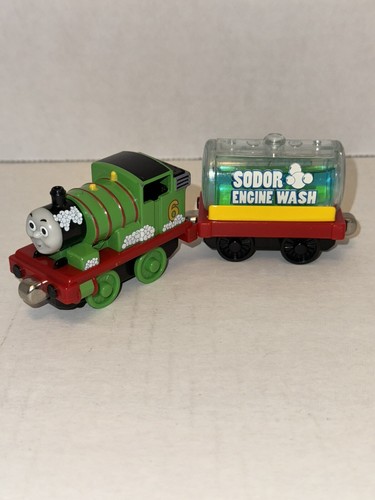 Thomas The Tank Engine Percy & Sodor Engine Wash Train Retired/Rare | eBay