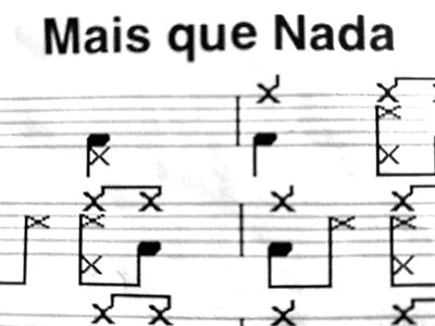 Mais Que Nada Drum Chart | eBay Australia