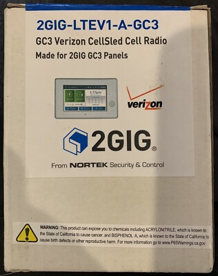 2GIG 4G LTE Verizon Cellular Radio for 2GIG GC3 Control Panel. 2GIG ...