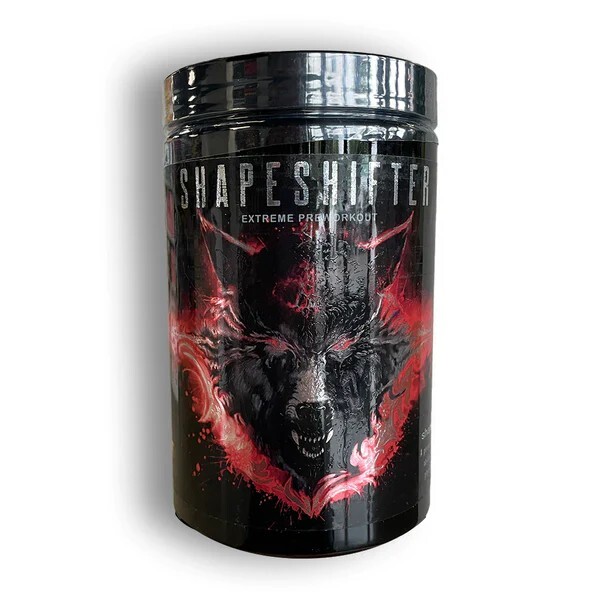 SHAPESHIFTER Extreme pre-workout 29 servings 13.05oz Vantablack free ...