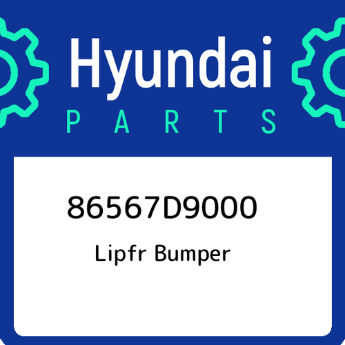 86567D9000 Hyundai Lipfr bumper 86567D9000, New Genuine OEM Part | eBay