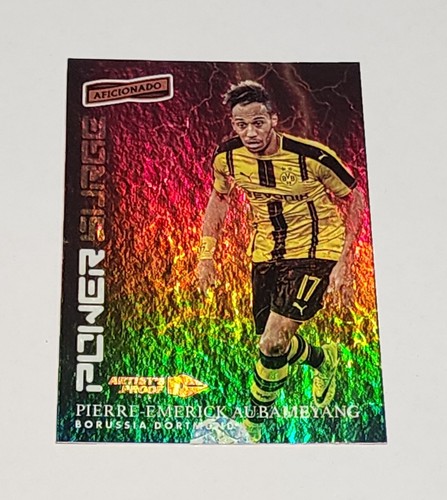 2017 Panini Aficionado Power Surge Artist Proof Soccer Card Pierre ...