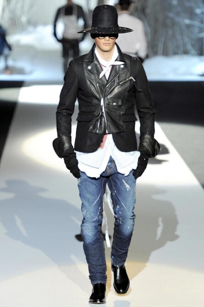 100% auth. RUNWAY DSQUARED ROUGH PIONEER "TRUE GRIT" … - Gem