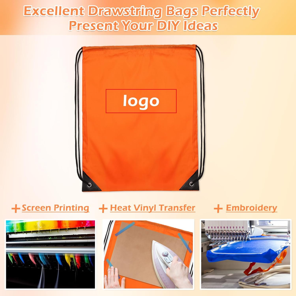 30Pcs Drawstring Backpack Bulk Drawstring Bags Cinch Sack Bag Nylon ...