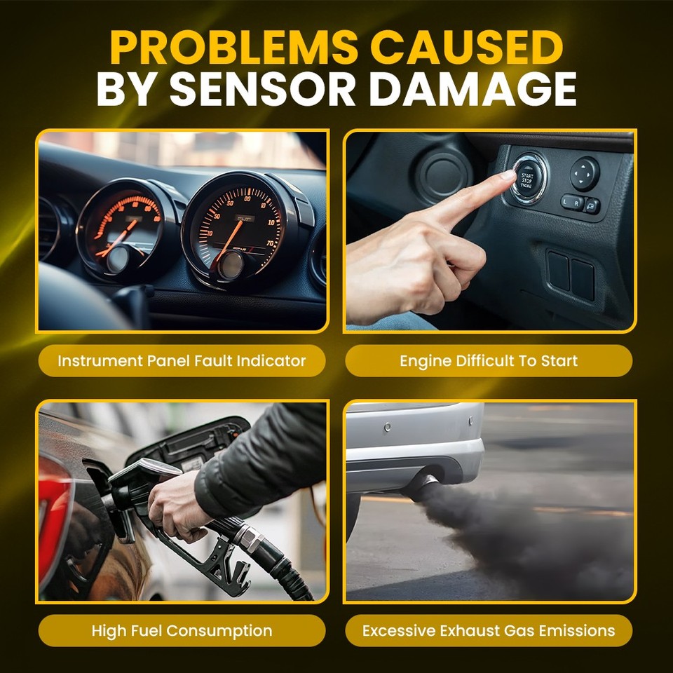 2X Up & Downstream Oxygen Sensors For Chrysler 200 Jeep Compass 234 ...