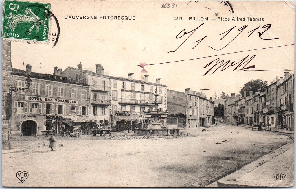 63 BILLON - la place Alfred Thomas. | eBay UK