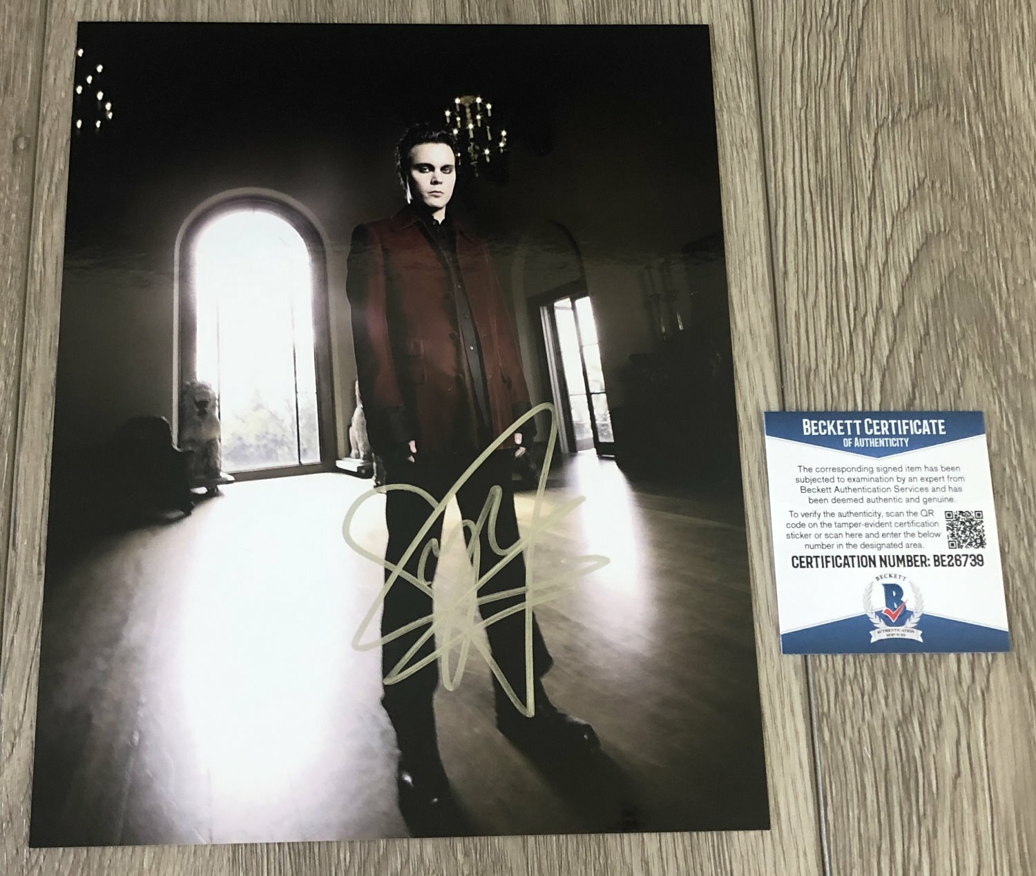 VILLE VALO SIGNED AUTOGRAPH HIM H.I.M. 8x10 PHOTO A w/PROOF & BECKETT ...