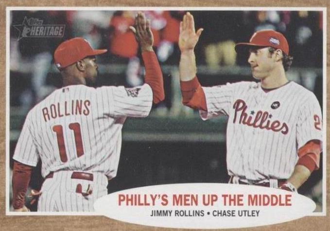 2011 Topps Heritage - Chase Utley, Jimmy Rollins #72 for sale online | eBay