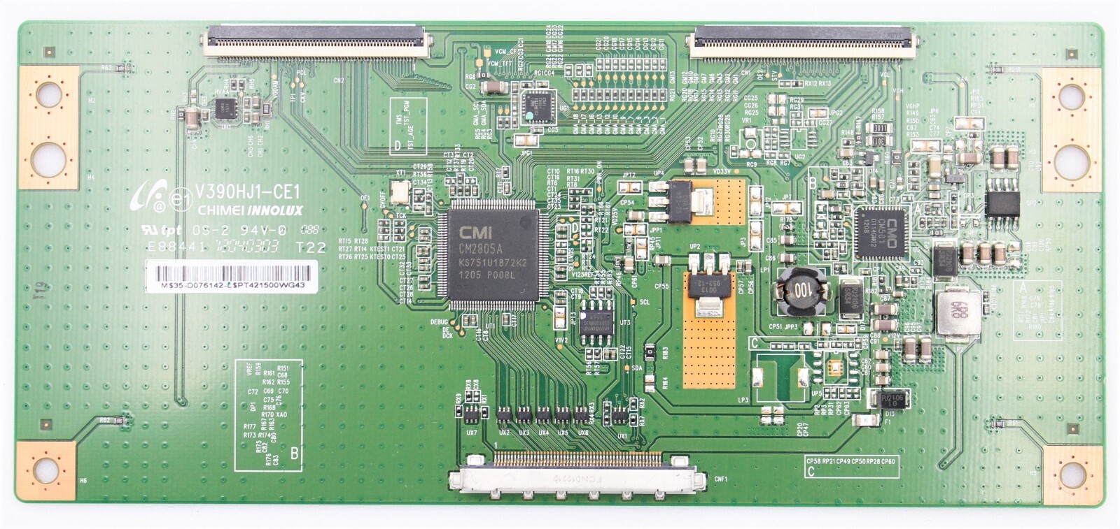 LG/Insignia T-Con Board 35-D076142 / V390HJ1-CE1 | eBay