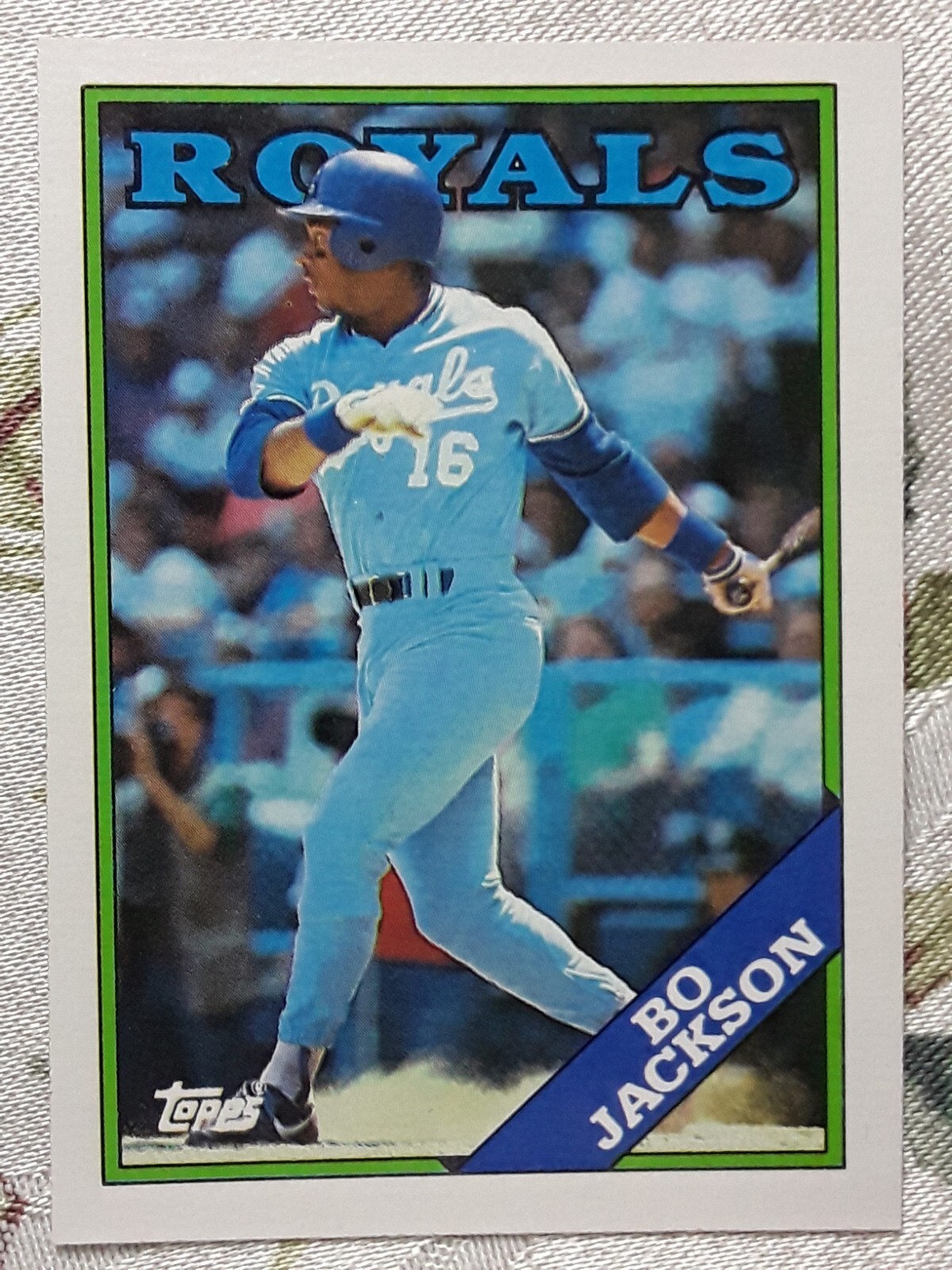 1988 Topps Bo Jackson #750 Baseball Card Royals Near Mint or Better | eBay