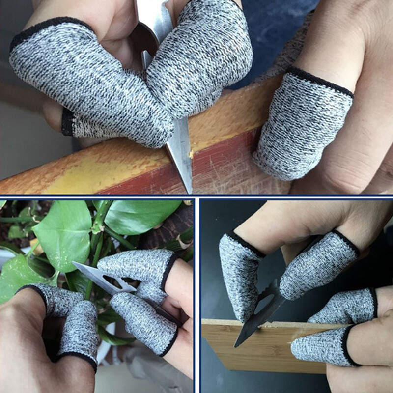 5Pcs Cut Resistant Finger cot High Performance Level 5 Protection ...