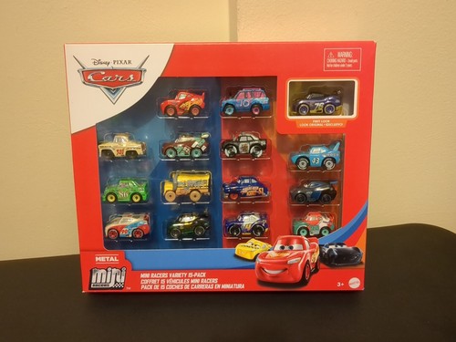 Pixar Cars MINI RACERS VARIETY 15-Pack WILL RUSCH Miss Fritter KING ...