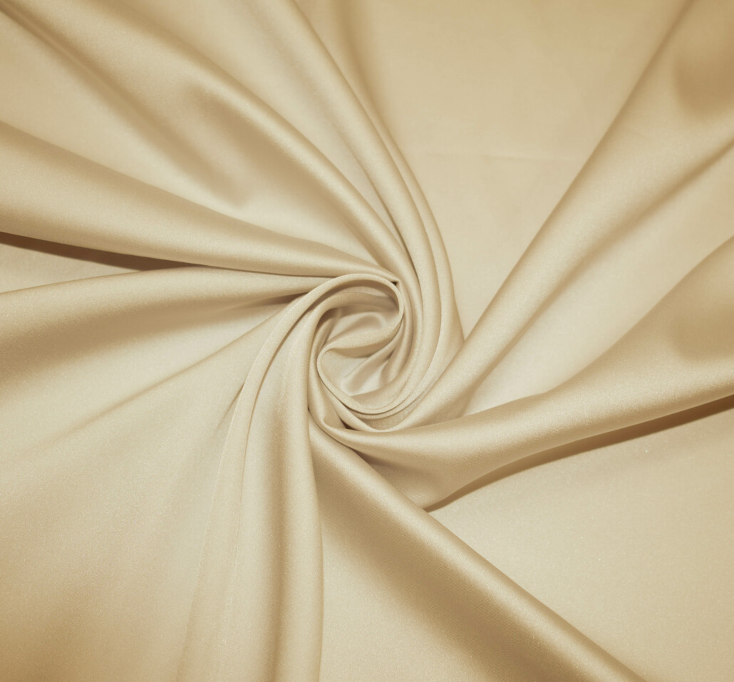 Polyester Stretch Satin Stoff alle Farben Einseitig Satiniert ...