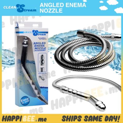 CleanStream Angled Enema Nozzle Shower Anal Douche🍯Detox Cleansing ...