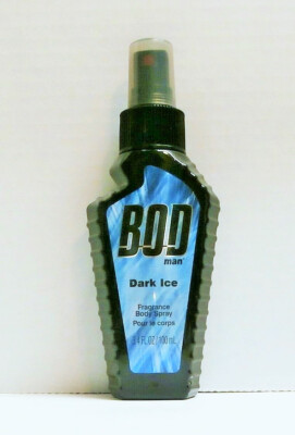 BOD man Dark Ice Fragrance Body Spray 3.4 oz RaRe NEW | eBay