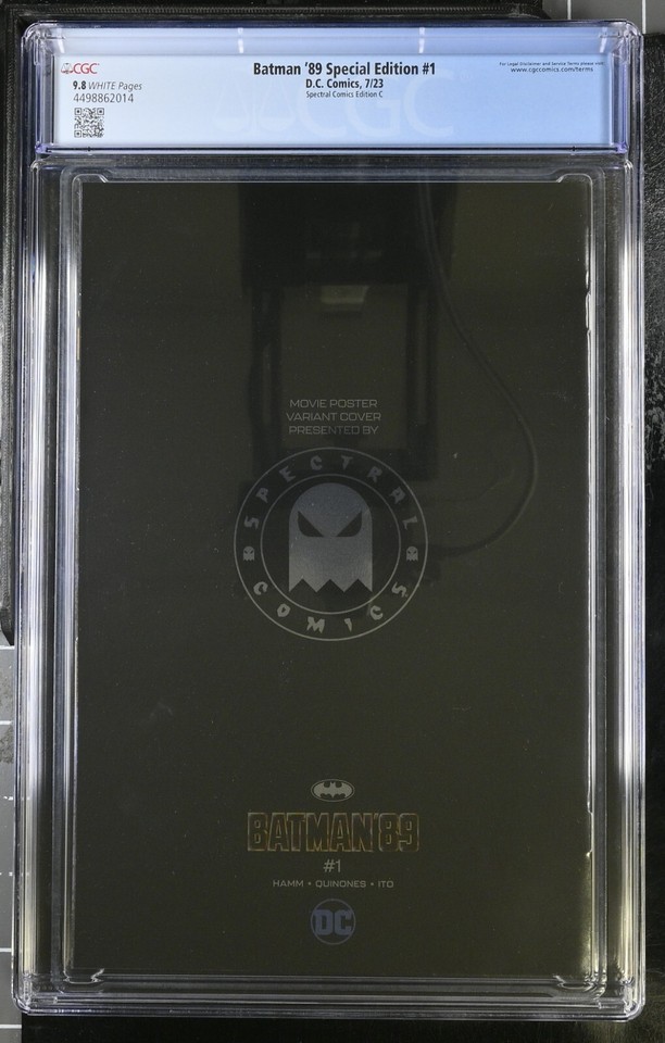 Batman '89 Special Edition #1 CGC 9.8 Spectral C Foil Batman Returns ...