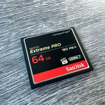 SanDisk Extreme PRO 64GB Compact Flash CF Memory Card 160 MB/s Speed ...