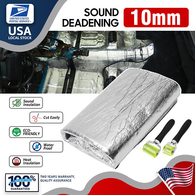 Sound Deadener Car Insulation Automotive Heat Shield Self-Adhesive Mat ...