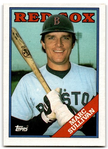 1988 Topps Marc Sullivan Boston Red Sox #354 | eBay