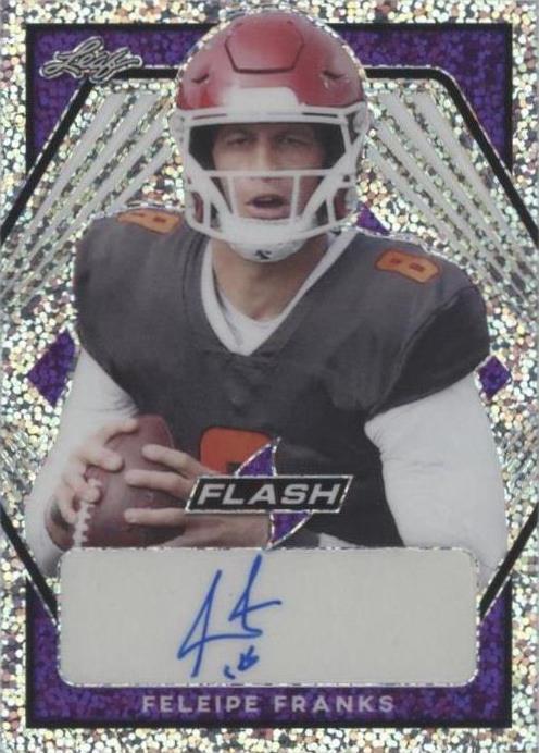 2021 Leaf Flash - Portrait Autographs Feleipe Franks #PA-FF1 Purple /50 ...