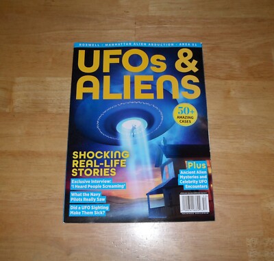 UFOs & Aliens 2025 Magazine *NEW* Shocking Real Life Stories 50 ...