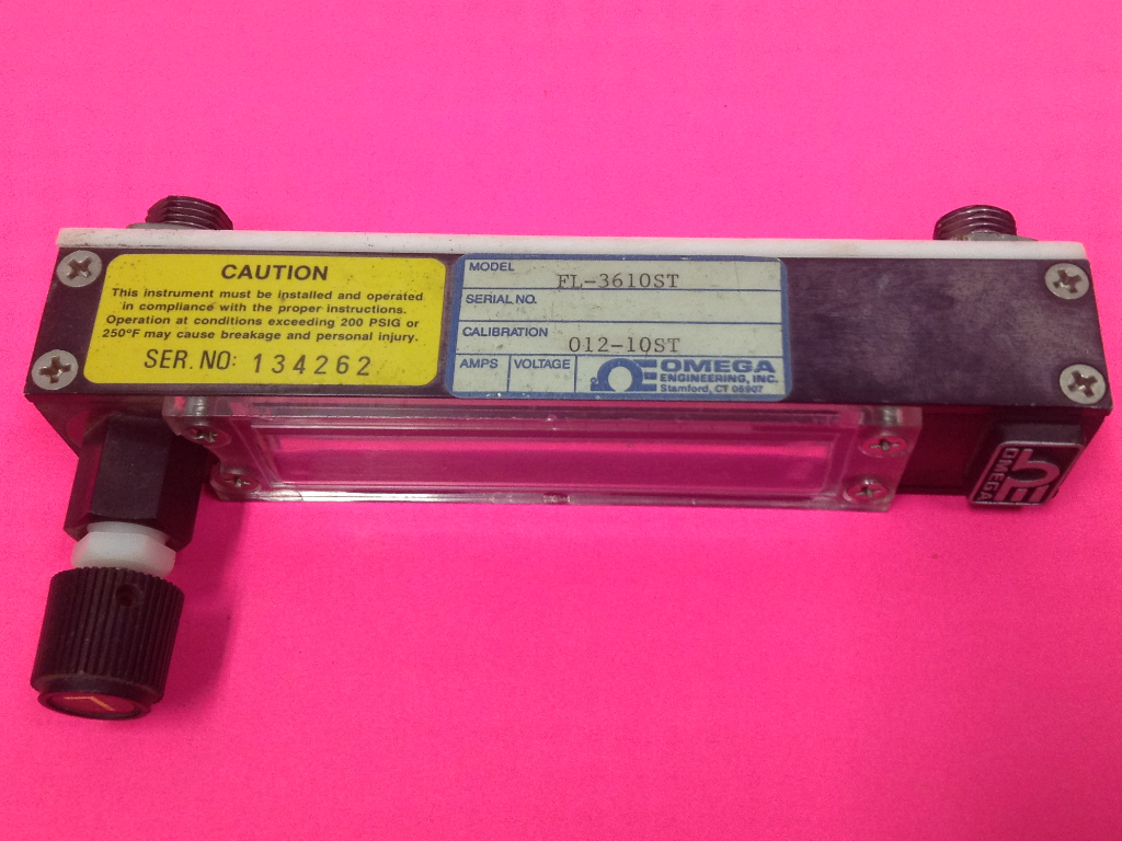 OMEGA - Part #FL-3610ST - Rotameter Flowmeter | eBay