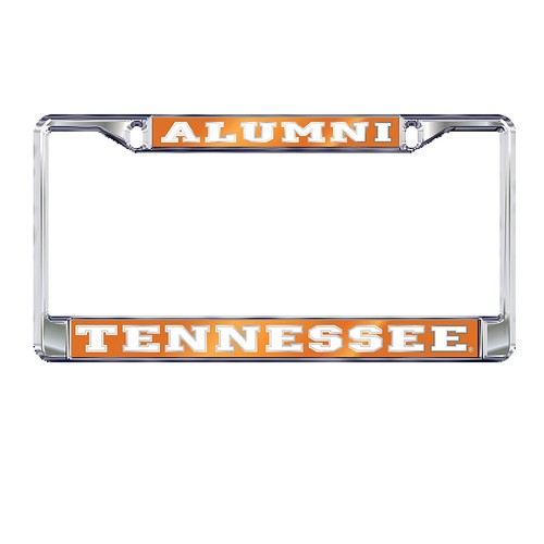 UT TENNESSEE Mirrored "ALUMNI" License Plate / Tag Frame | eBay