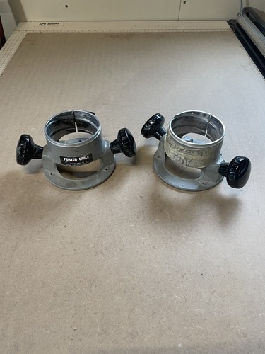 PORTER-CABLE Fixed Router Base (1001) Pair Lot Of Two | eBay